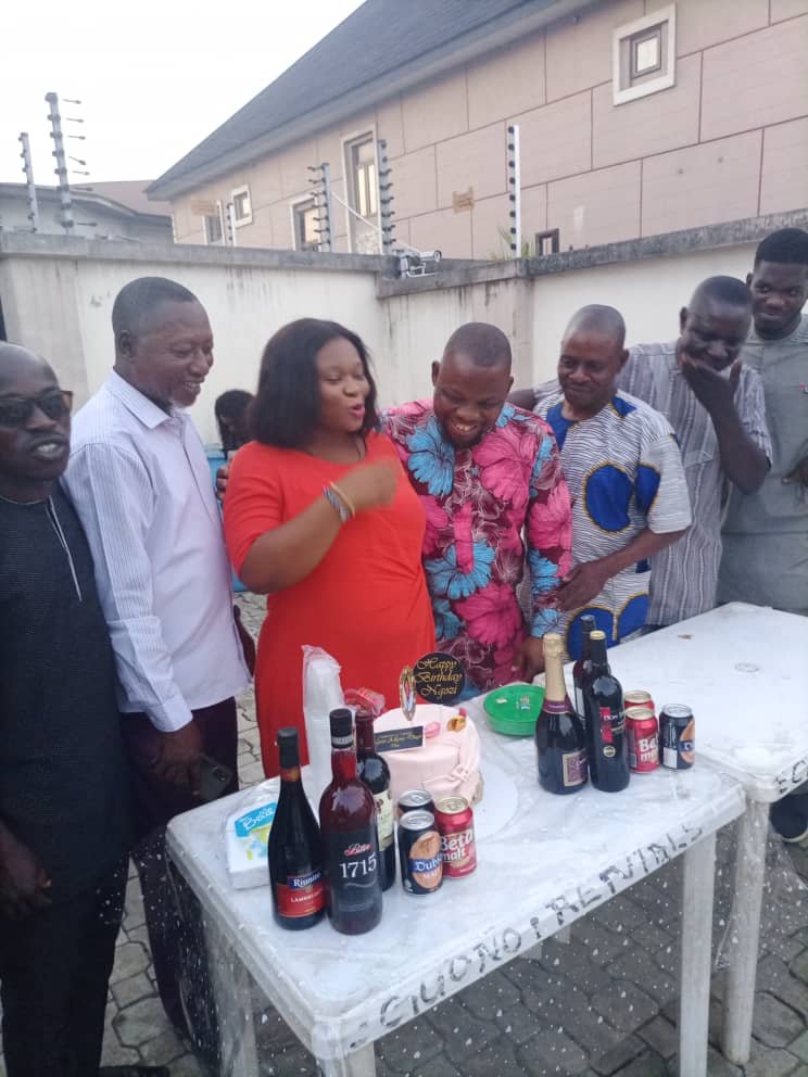 Asaba Agog As Colleagues, Friends Threw Birthday Bash For Comrade Ngozi ...