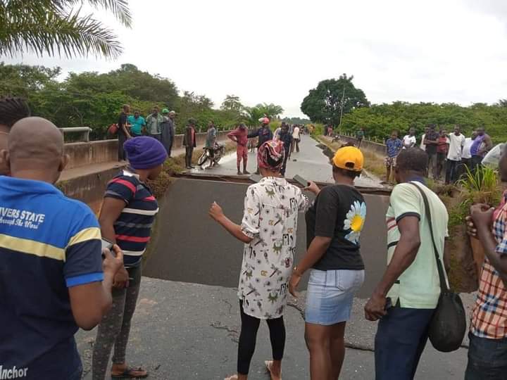THE STORY BREAKING NEWS: 30 Years After, Uzere-Asaba-Asa Bridge collapses
