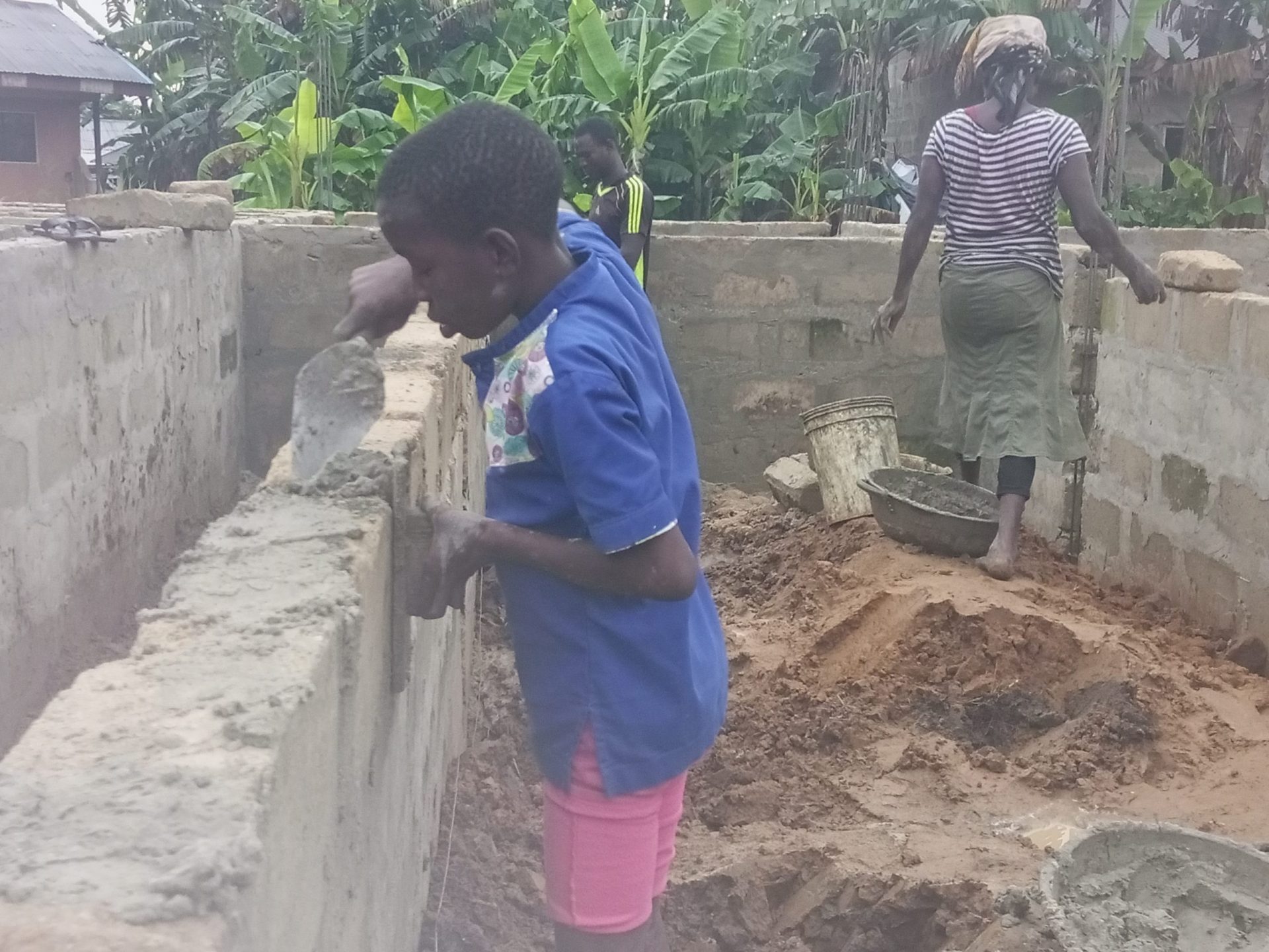 THE STORY EXCLUSIVE: 12-year-old JSS 2 Student Turns Bricklayer