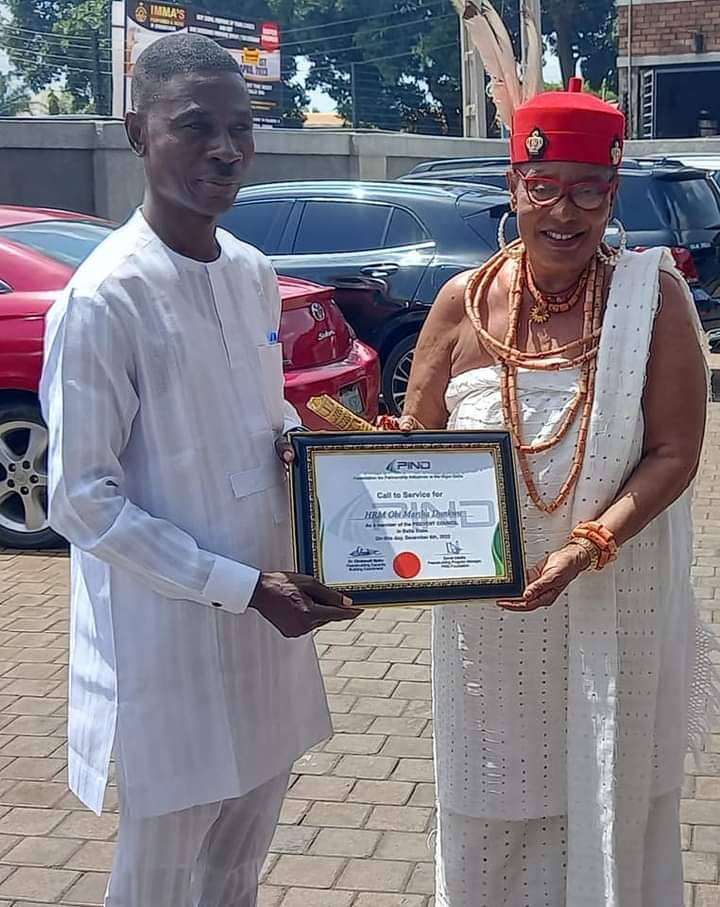 Omu Anioma Receives 'Call To Service' Distinguished Merit Award From PIND