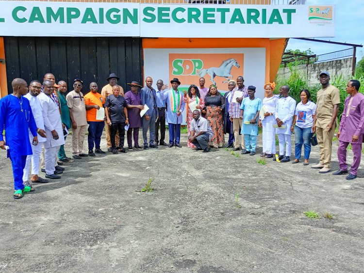 SDP NWC Inaugurates State Exco For Delta, Vow To Evict PDP Out Of ...