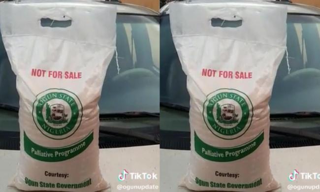 PALLIATIVE: Over 200 Households To Share One Bag Of Rice