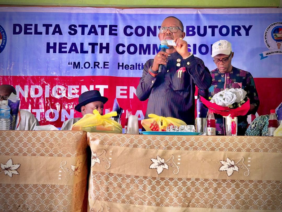 DG, DSCHC Seeks Enrollment Of More Deltans Into Health Scheme