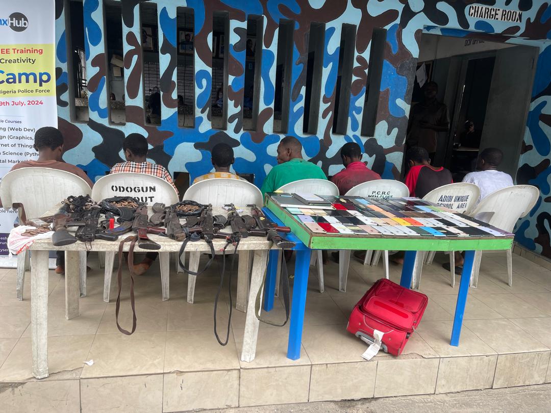 Delta Police Arrest 15 Suspected Robbers, 17 Kidnappers, Recover 1,203 ...